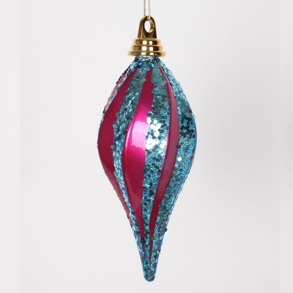 Christmas Ornaments - Swirl Drop Ornaments - Christmastopia.com